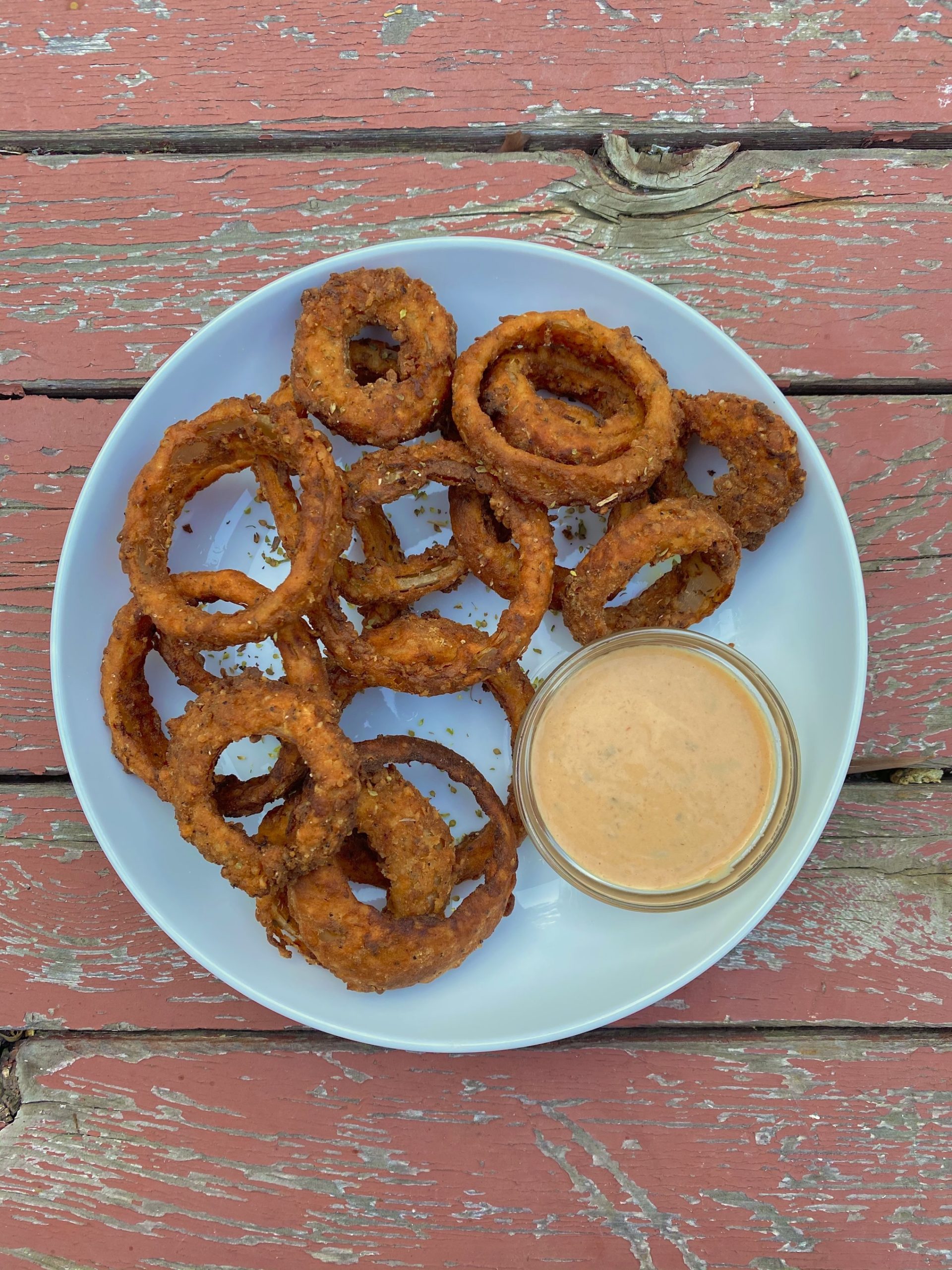 Easy Onion Rings - Tapped In Wellness