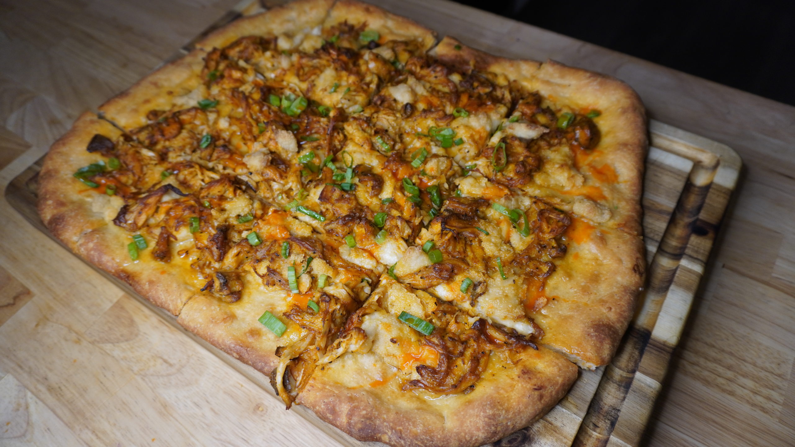 Buffalo Mushroom Pizza - Tapped In Wellness